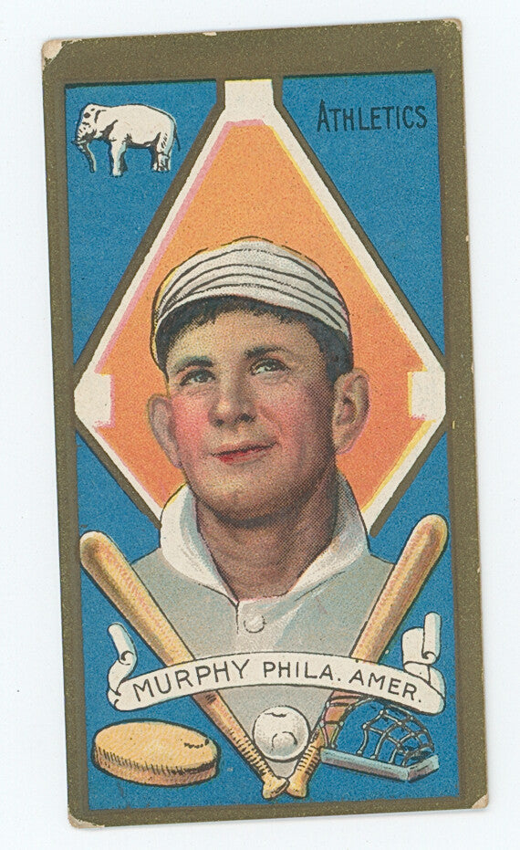 1911 T-205 Daniel Murphy Philadelphia Athletics. Piedmont. – BC Vintage