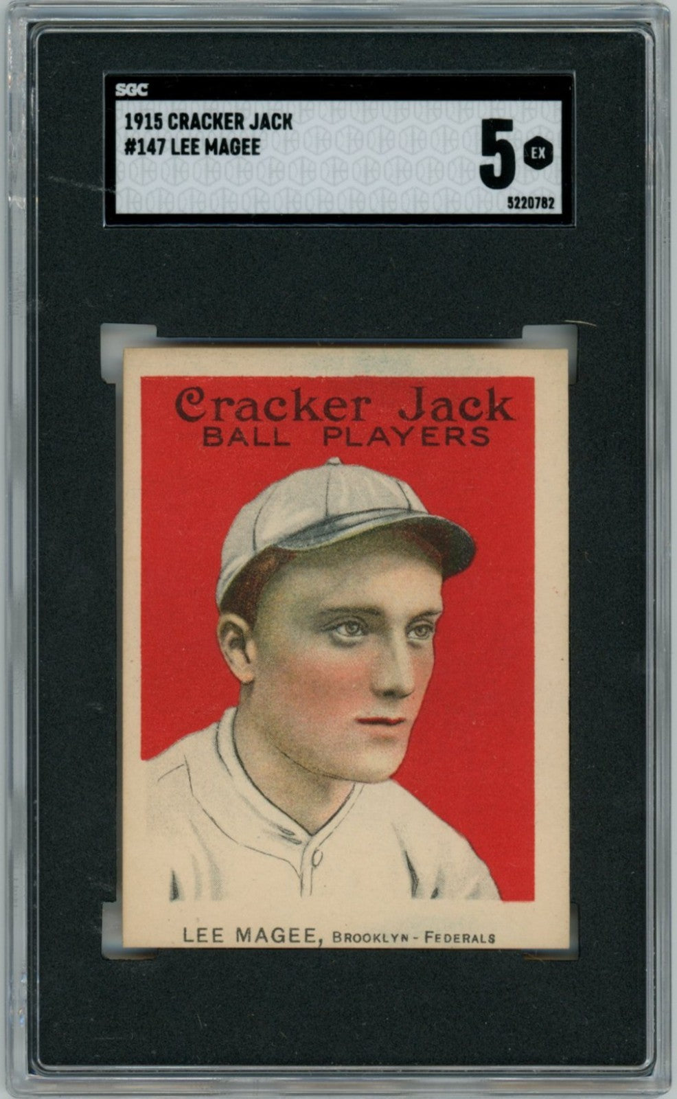 1915 Cracker Jack Lee Magee SGC 5 – BC Vintage